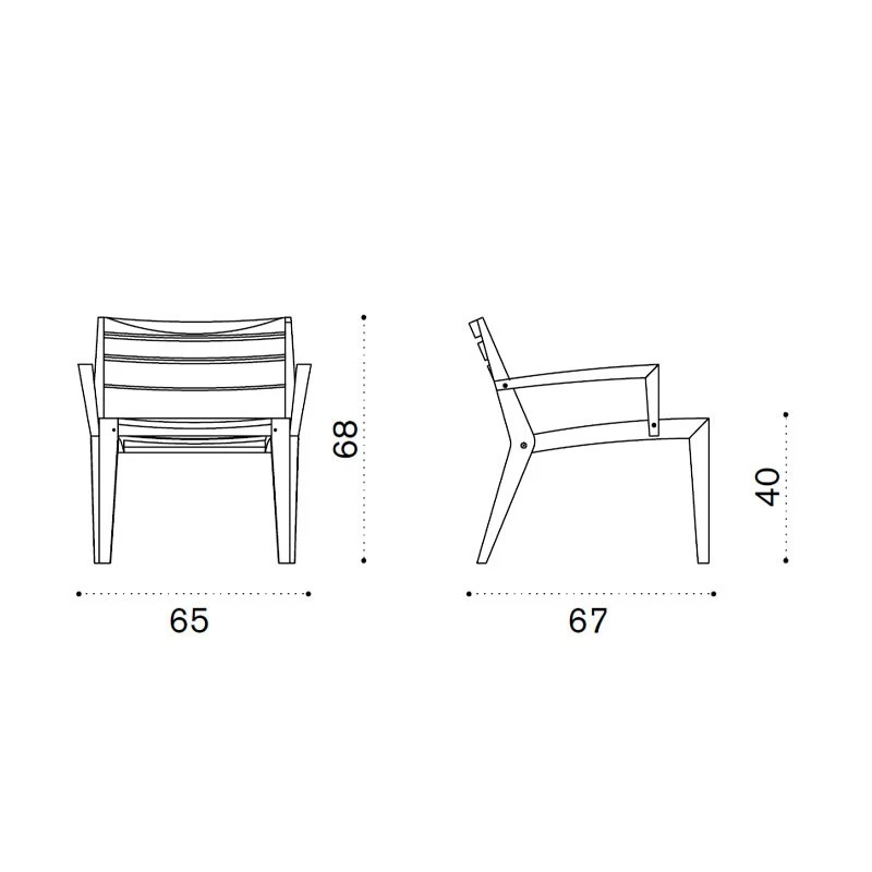 Ethimo Ribot Lounge Chair