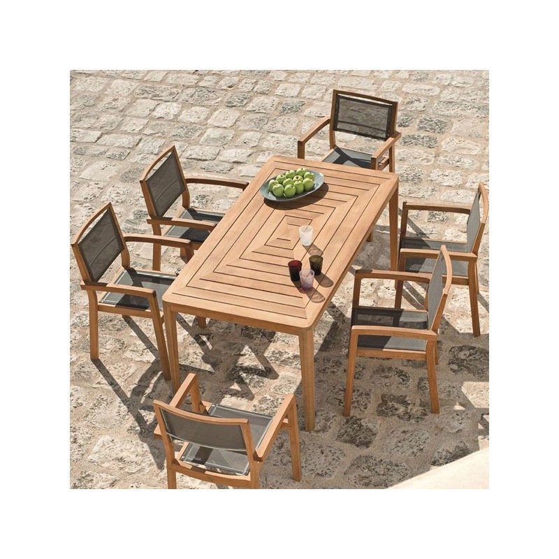 Ethimo FRIENDS Esstisch 90 x 180 cm